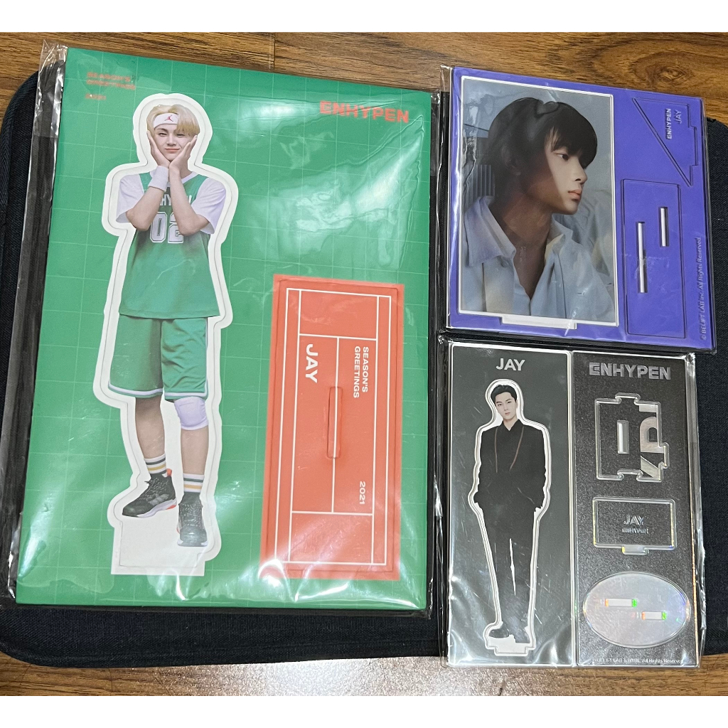 Jual READY ENHYPEN JAY STANDEE SEASON GREETING 2021 SENKOU SADAME ...