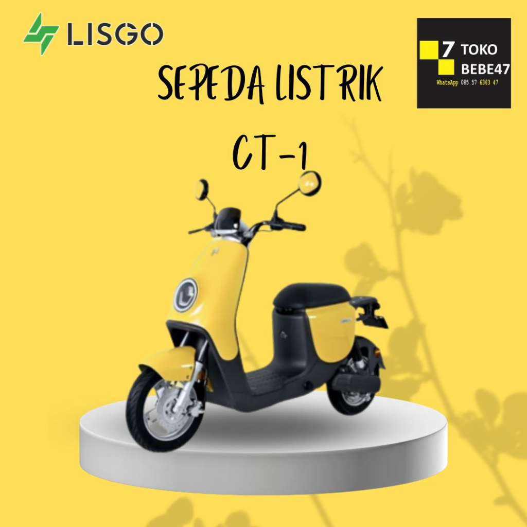 Jual SEPEDA LISTRIK LISGO CT-1 Garansi Resmi | Shopee Indonesia