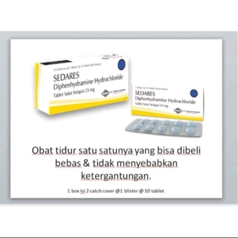 Jual sedares perstrip @10 tablet | Shopee Indonesia
