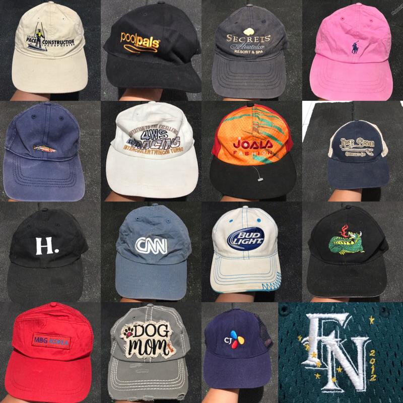 Jual TOPI SECOND BRANDED ORIGINAL THRIFTING | Shopee Indonesia
