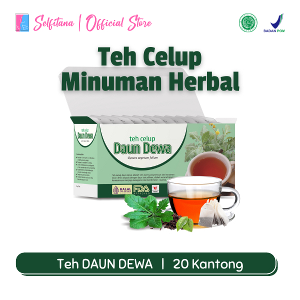 Jual Tazakka Teh Herbal - Daun Dewa 20 tea bag | Shopee Indonesia