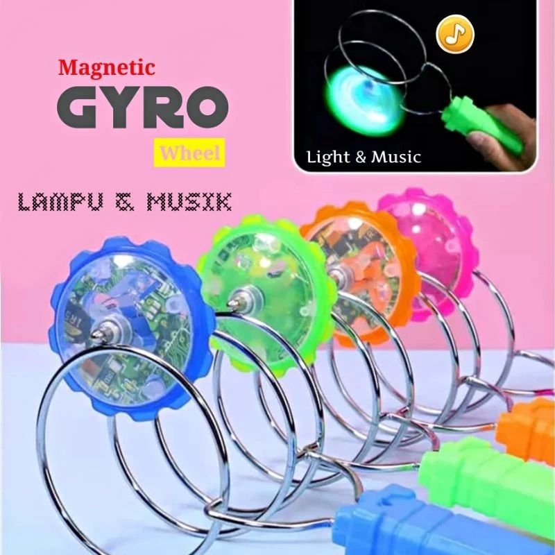 Jual Gasing Gyro Magnetic / Gyro Magnetic Wheel Spinner - PT TOYS ...