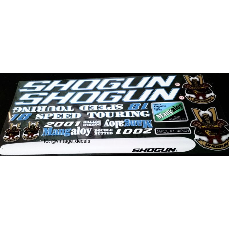 Jual sticker decals replacement Shogun mangaloy | Shopee Indonesia