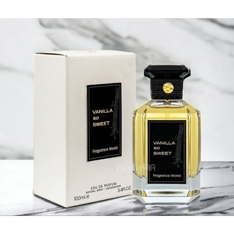 Jual Fragrance World Vanilla So Sweet Edp 100ML | Shopee Indonesia