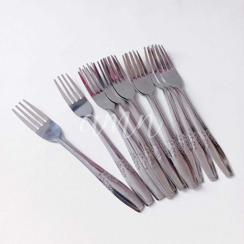 Jual Sendok Makan Stainlees Steel Sendok Makan HS 12pcs | Shopee Indonesia