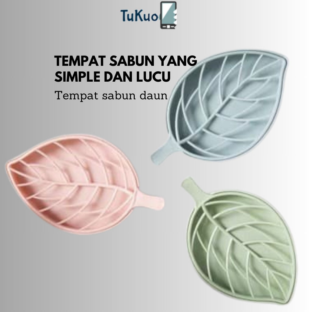 Jual Tempat Sabun Unik Bentuk Daun: Tatakan Sabun Mandi yang Alami dan ...