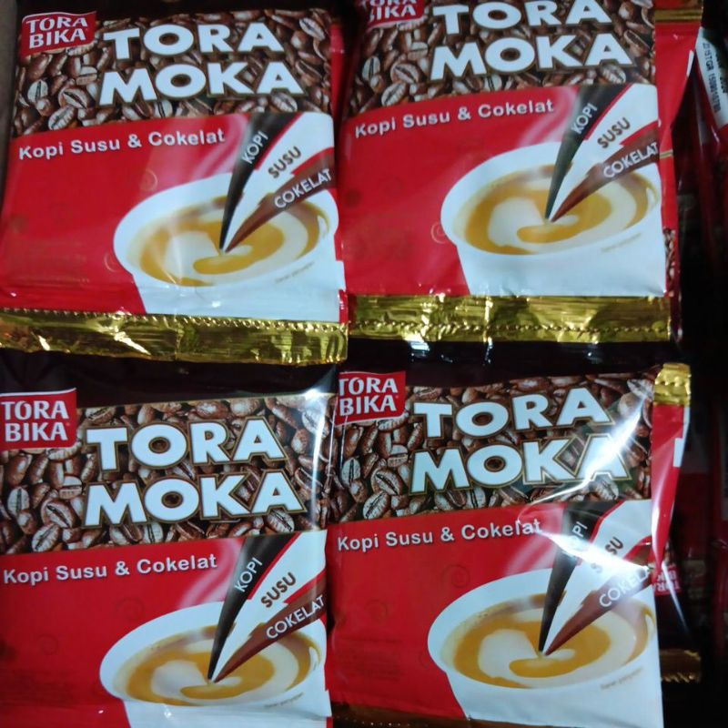 Jual Tora Moka Kopi Susu & Coklat 1 Renceng isi 10Sachet | Shopee Indonesia