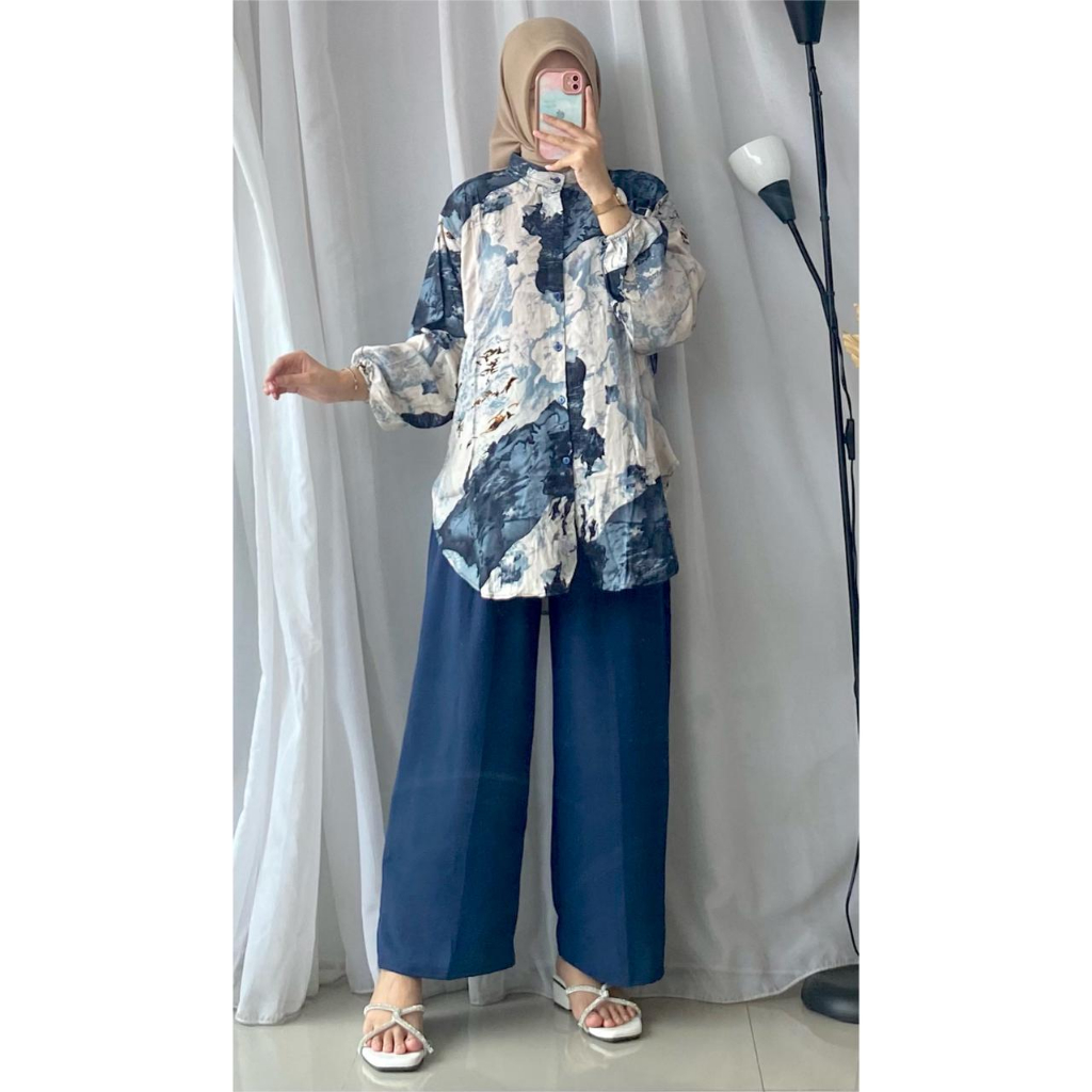 Jual Kanzia Set Rayon Jumbo | Setelan Rayon Mix Crinkel Mode Kekinian ...