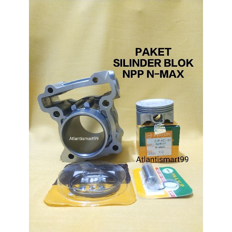 Jual Cylinder Block Blok Seher Kit Nmax N max 2DP NPP Nagoya NGY YAMAHA | Shopee Indonesia