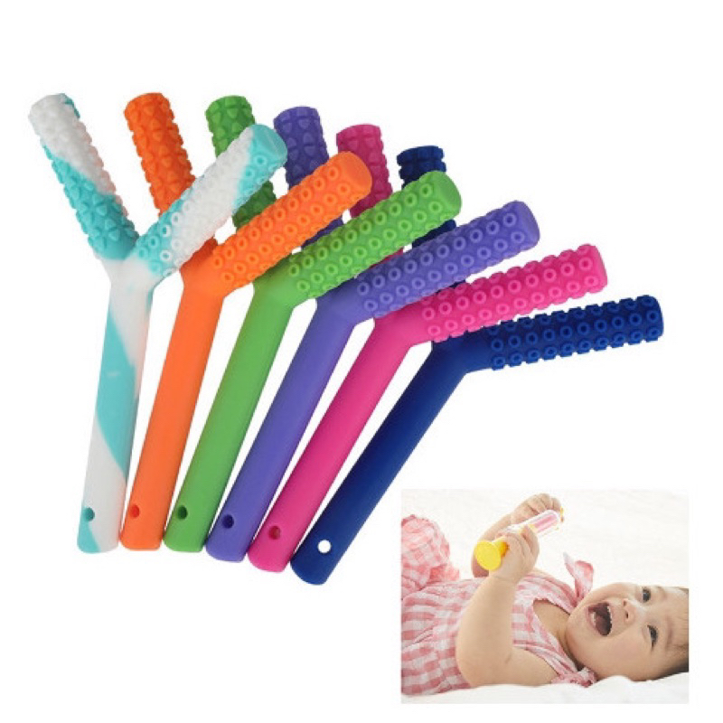Jual TEETHER Y Oral Motor Chew (Teether) - Therapy Tools - multicolor ...