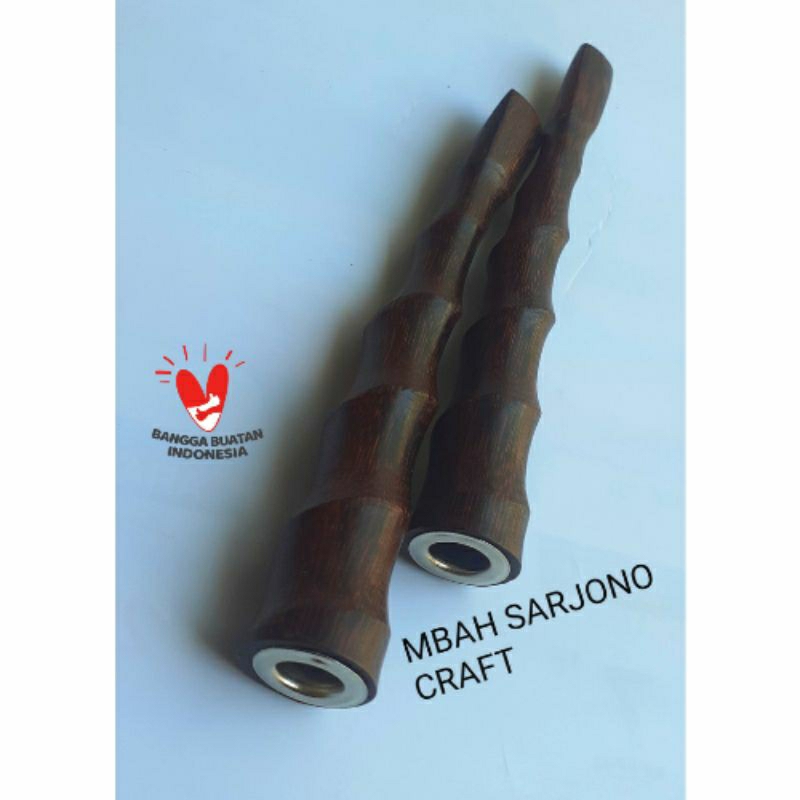 Jual Once Kayu Galih Asem Super Profil Ulir 10cm/Pipa Kayu Galih Asem ...