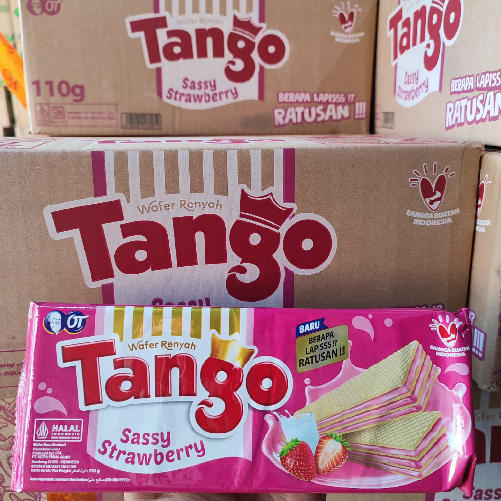 Jual tango wafer 100 gram 1 dus isi 24 pcs | Shopee Indonesia