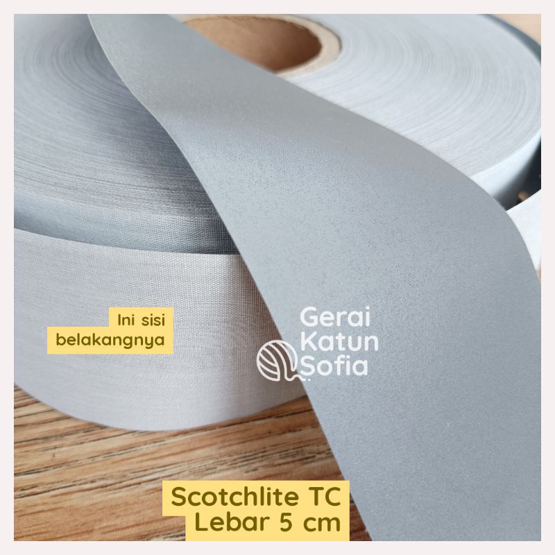 Jual Pita Scotchlite Skotlet Scotlight TC - lebar 5 Cm Reflectif ...