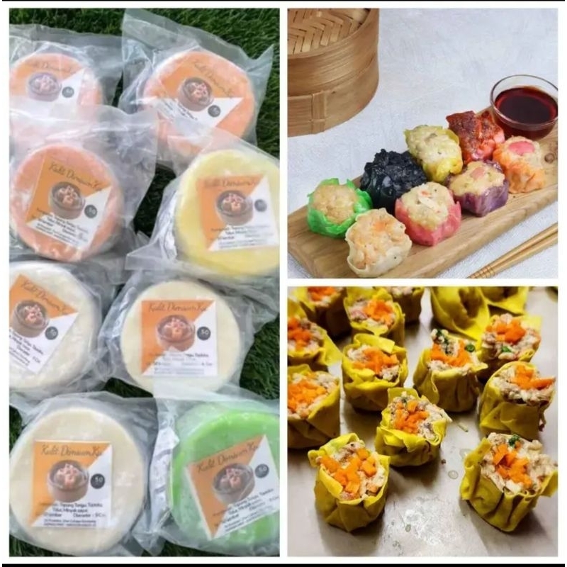 Jual KULIT DIMSUM/KULIT GYOZA/KULIT SIOMAY merk Dimsumku | Shopee Indonesia
