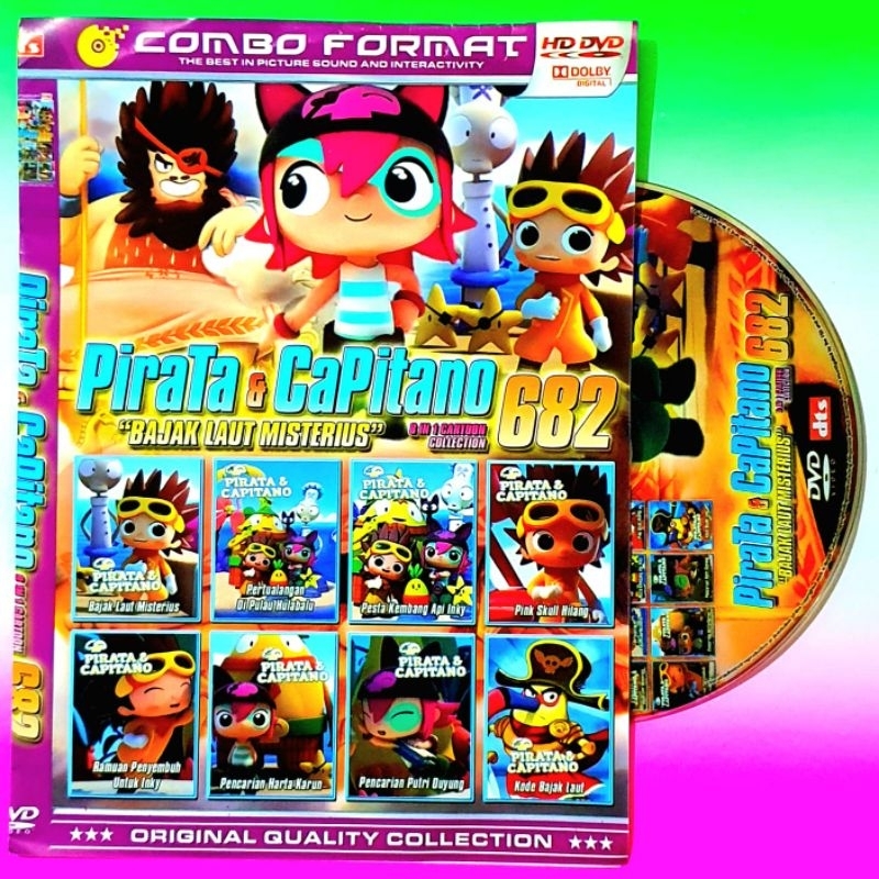 Jual KASET FILM PIRATA CAPITANO-KASET FILM KARTUN TERBARU-FILM ANAK ...