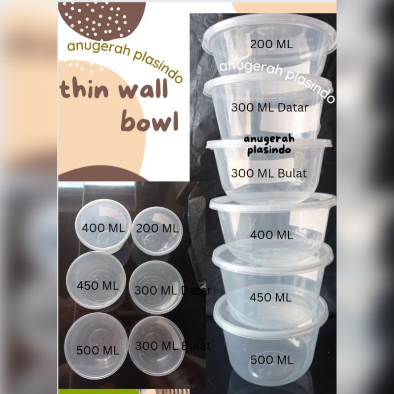 Jual mangkok thinwall bowl plastik 400ml | Shopee Indonesia Jual mangkok thinwall bowl plastik 400ml | Shopee Indonesia