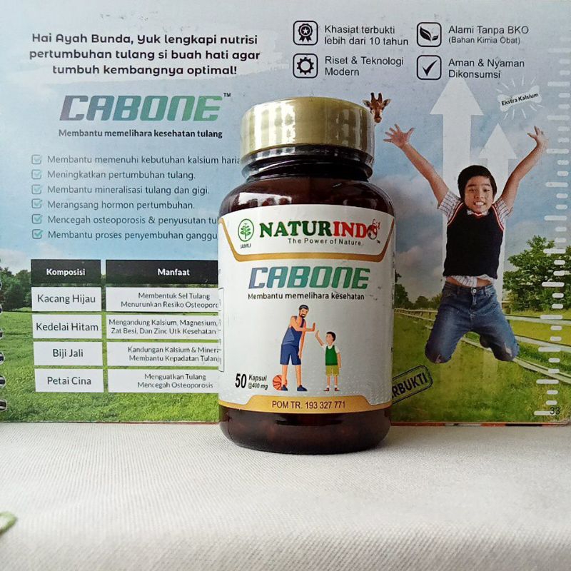 Jual Obat herbal memelihara kesehatan tulang Cabone | Shopee Indonesia