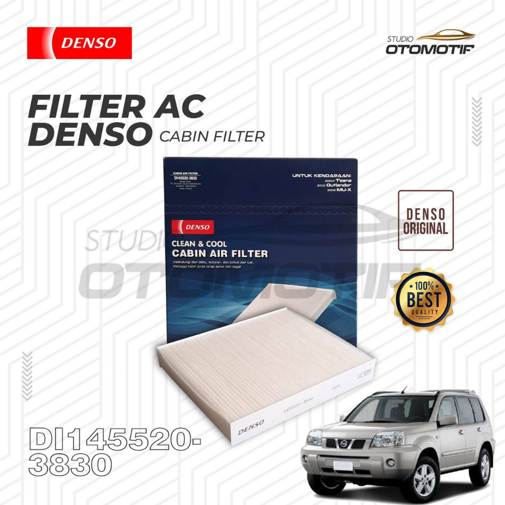 Jual Filter Kabin AC XTRAIL T30 Gen1 2000-2007 DENSO 3830 Original ...