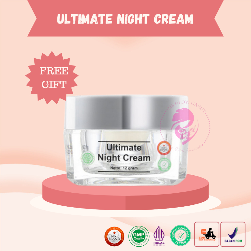 Jual MS GLOW Ultimate Night Cream | Shopee Indonesia