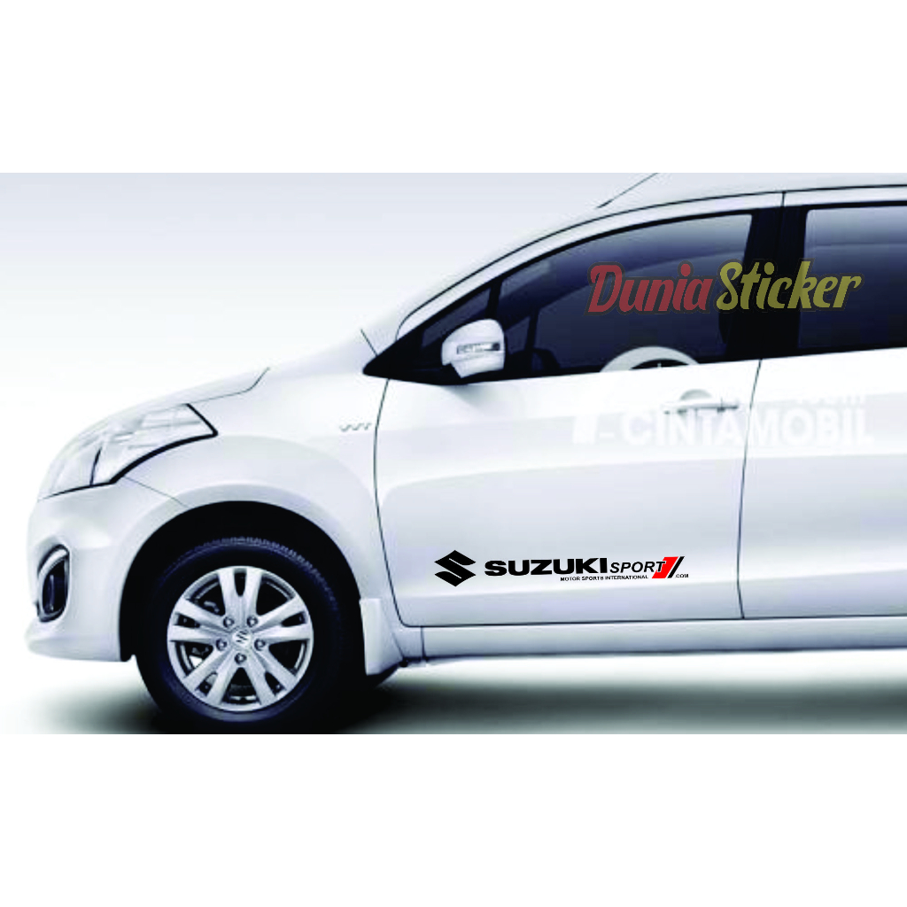 Jual Stiker Cutting Logo Suzuki Stiker Pintu Samping Mobil Suzuki ...