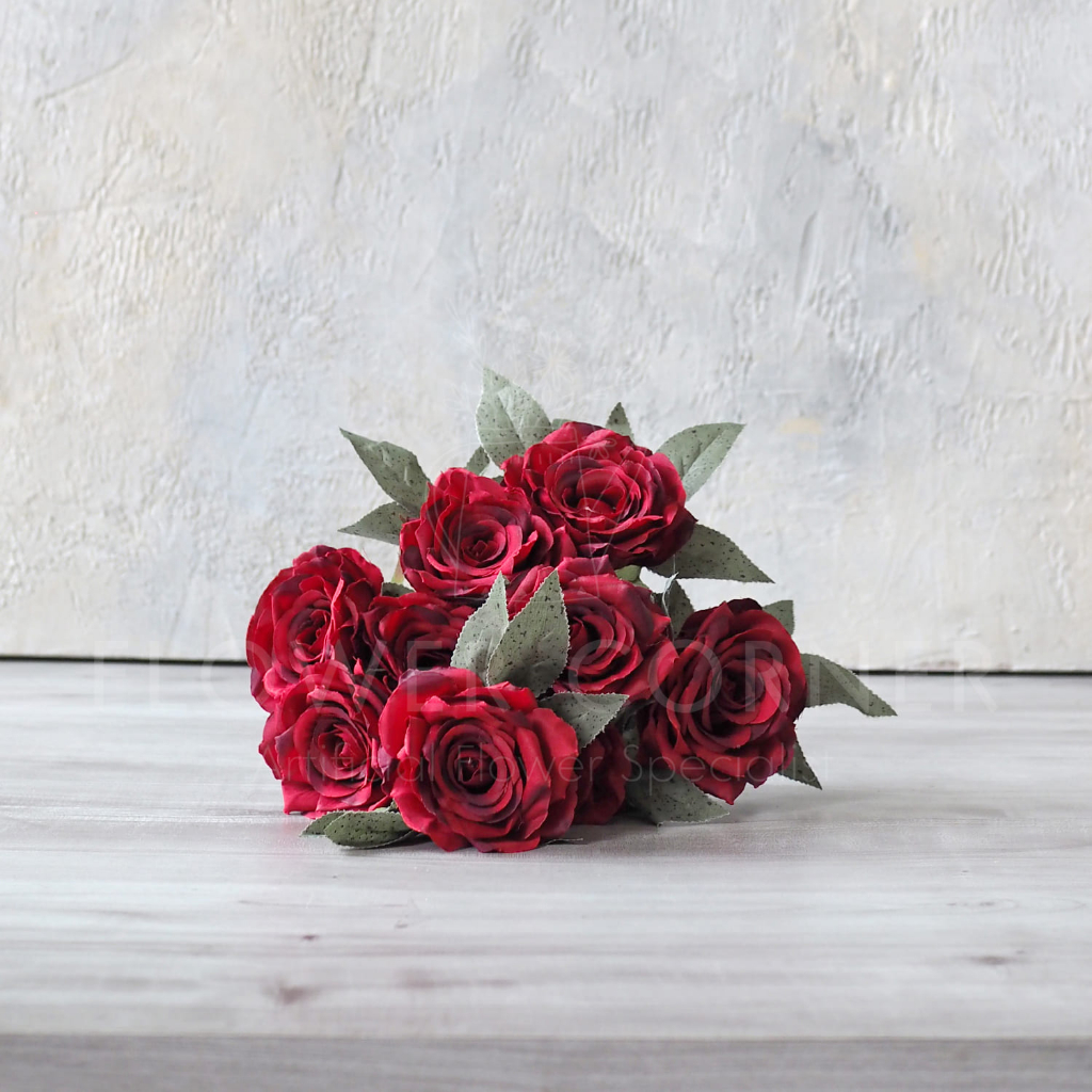 Jual Bunga Artificial Mawar Rose Warna Autumn (B20078) | Shopee Indonesia