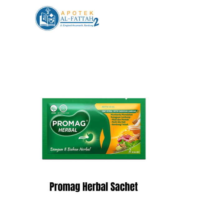 Jual Promag Herbal 10ml Sach (1 Dos Isi 6 Sachet) (per Dos) | Shopee ...