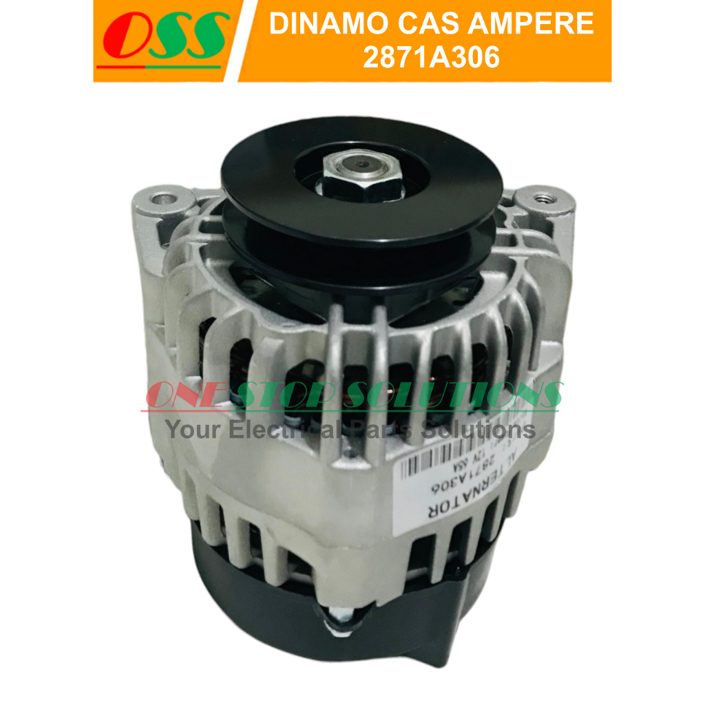 Jual DINAMO CAS AMPERE ALTERNATOR PERKINS 2871A306 12V 65A | Shopee ...