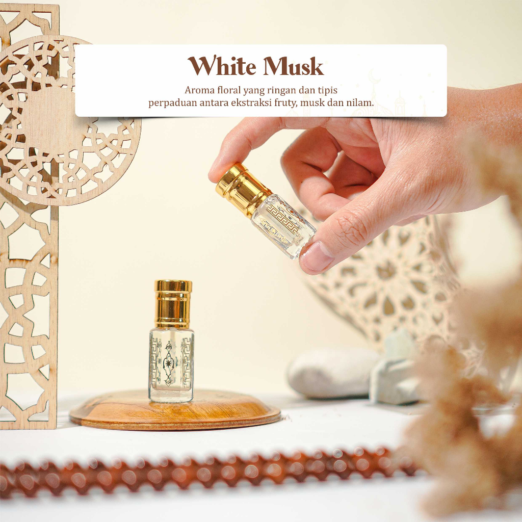 Jual Parfum Premium MISIK PUTIH non alkohol / Parfum Arabian White Musk ...