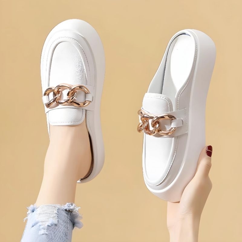 Jual Sepatu Sandal Wanita Import Kekinian Selop Cewek Sandal Spatu ...