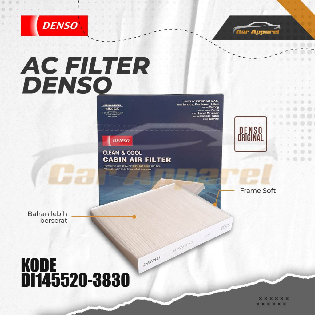 Jual Filter AC SERENA C24 1999–2012 Denso Ori 3830 Filter Kabin Mobil ...