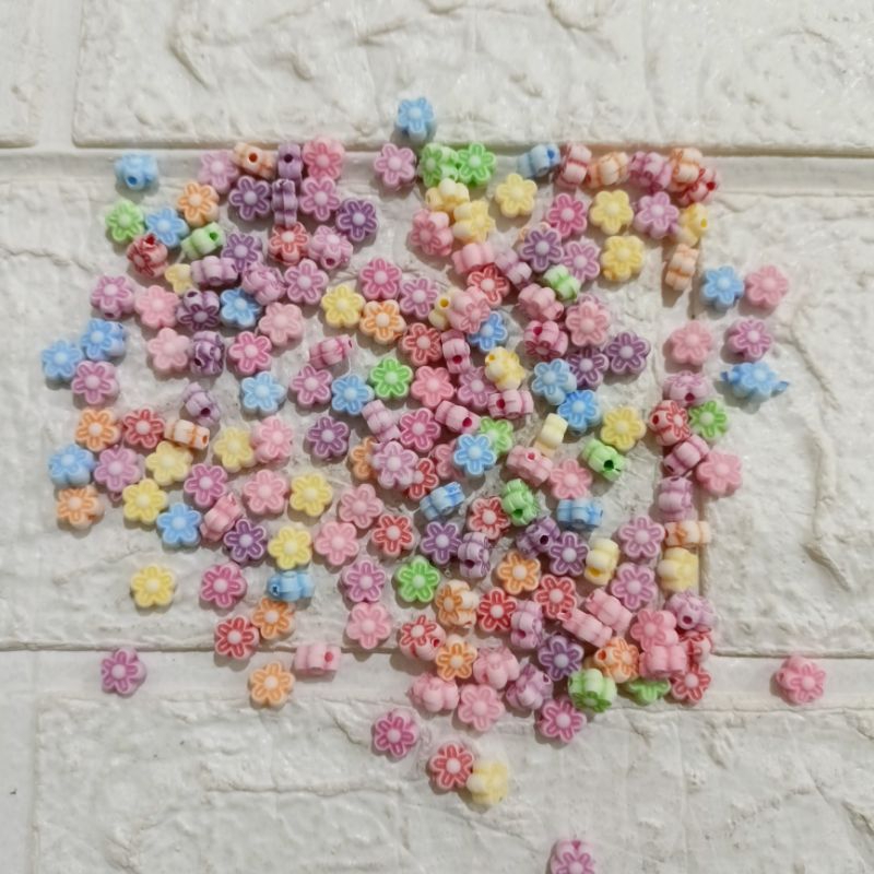 Jual Mote Kapur Bunga Sakura Mini 15gram (isi +/-115biji) | Shopee ...