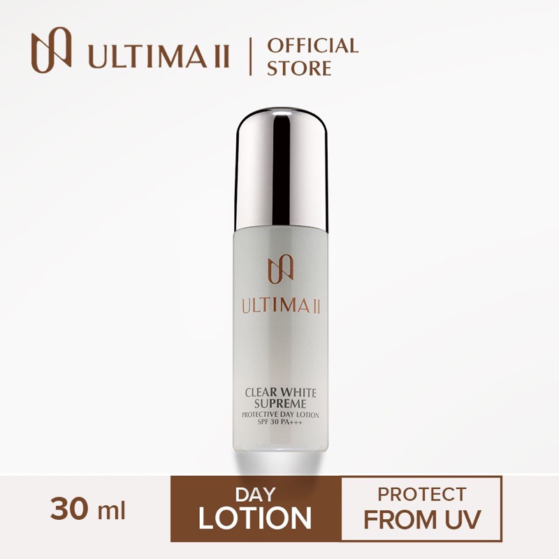 Jual Ultima II Clear White Supreme Protective Day Lotion SPF30 PA+++ 30 ...