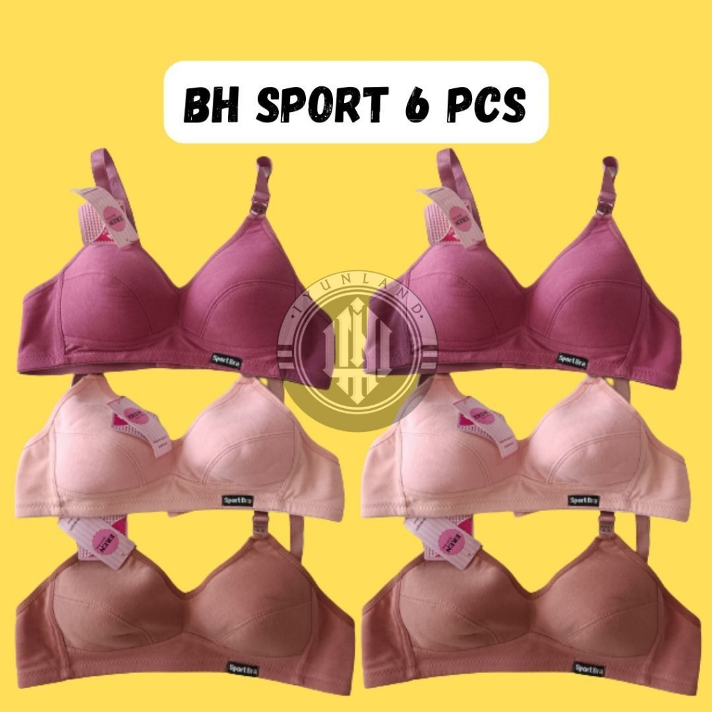 Jual BH SPORT JUMBO TERMURAH ( 65 RIBU DAPAT 6 ) BRA TANPA BUSA BRA ...
