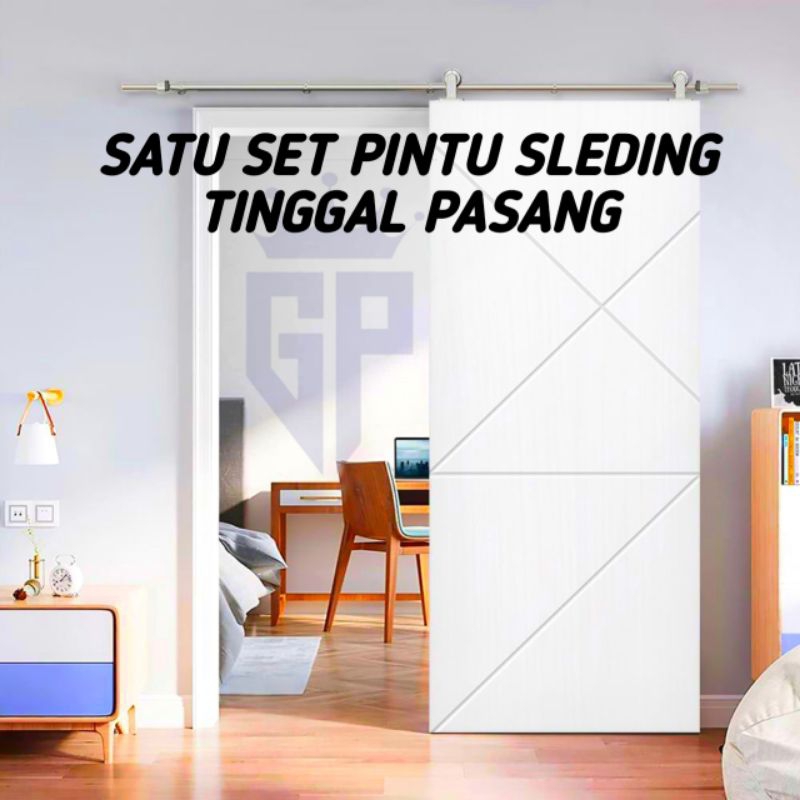 Jual Satu set pintu sleding | pinu geser | pintu geser minimalis ...