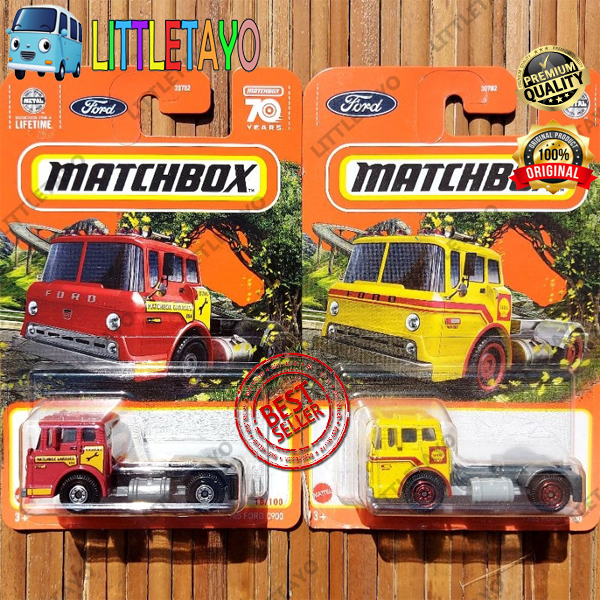 Jual MATCHBOX 1965 FORD C900 TRUCK 2022 KUNING 2023 MERAH - ECONOLINE ...