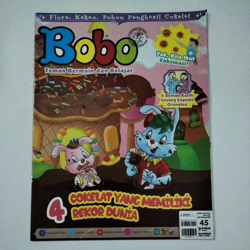 Jual MAJALAH BOBO 10 Februari 2022 | Shopee Indonesia