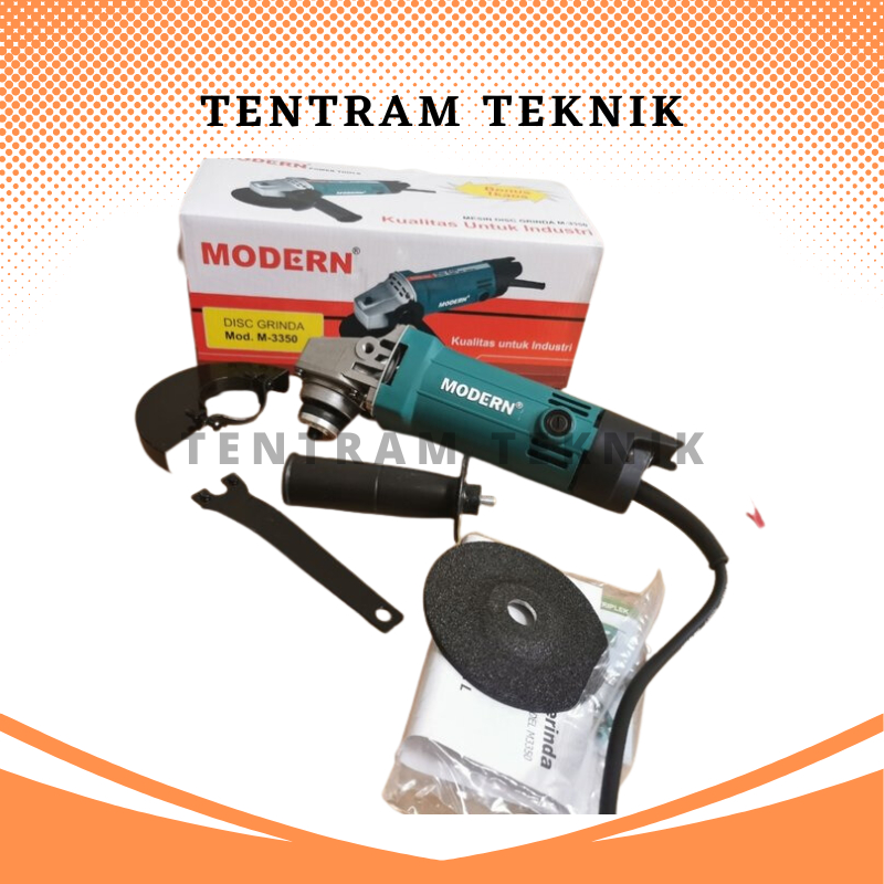 Jual Mesin Gerinda Grinda Modern M-3350 (4") (model seperti makita type ...