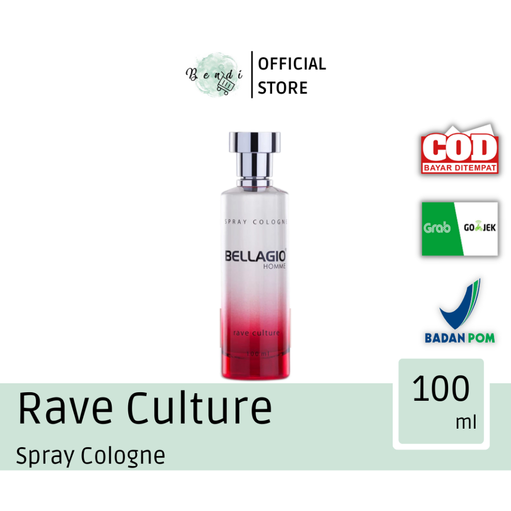 Jual BELLAGIO Spray Cologne Homme 100 ml | Accelerate | Bold | Energy ...