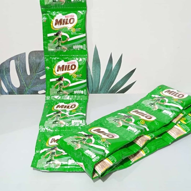 Jual milo sachet/susu milo renteng isi 10sachet/ milo susu renteng/milo ...