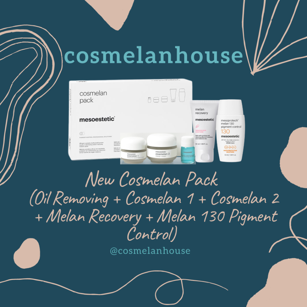 Jual New Cosmelan Pack Paket Perawatan Flek Wajah Melasma Isi 5 Macam ...
