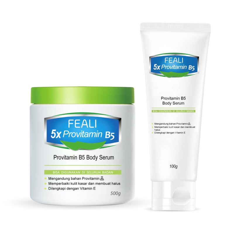 Jual [BUY 1 GET 1] FEALI Body Serum 5x Provitamin B5 (500gr+100gr ...