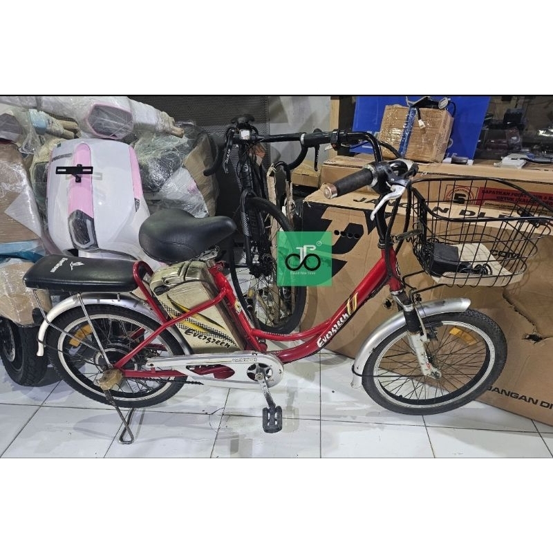 Jual Sepeda Listrik CTB Evergreen | Shopee Indonesia