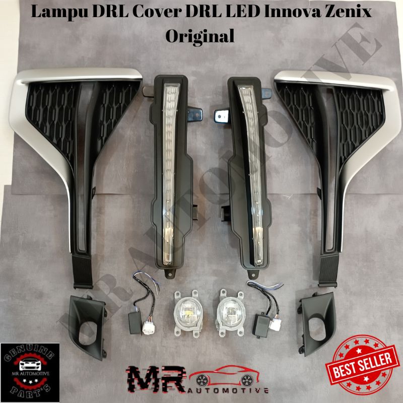 Jual Lampu DRL Cover DRL LED Innova Zenix Original Toyota | Shopee ...