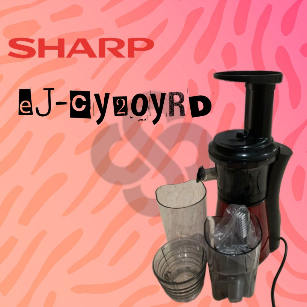Jual Sharp EJC20YRD Slow Juicer 0.8 Liter 150 Watt EJC 20 YRD EJC 20YRD ...