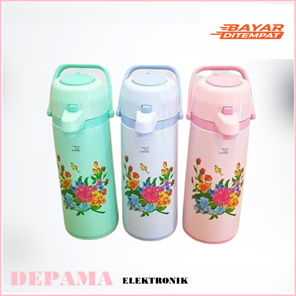Jual Termos Pompa Air Panas / Termos Pencet Sunflask 2.5 Liter | Shopee ...