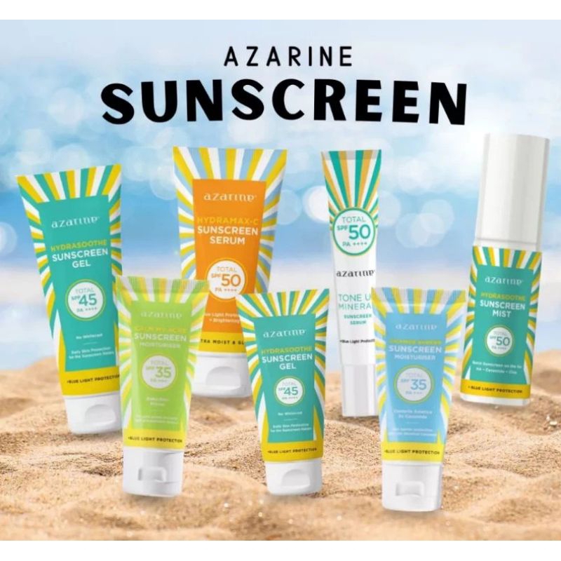 Jual !!!FREE KARDUS / BUBBLE WRAP!!! AZARINE Hydrasoothe Sunscreen Gel ...