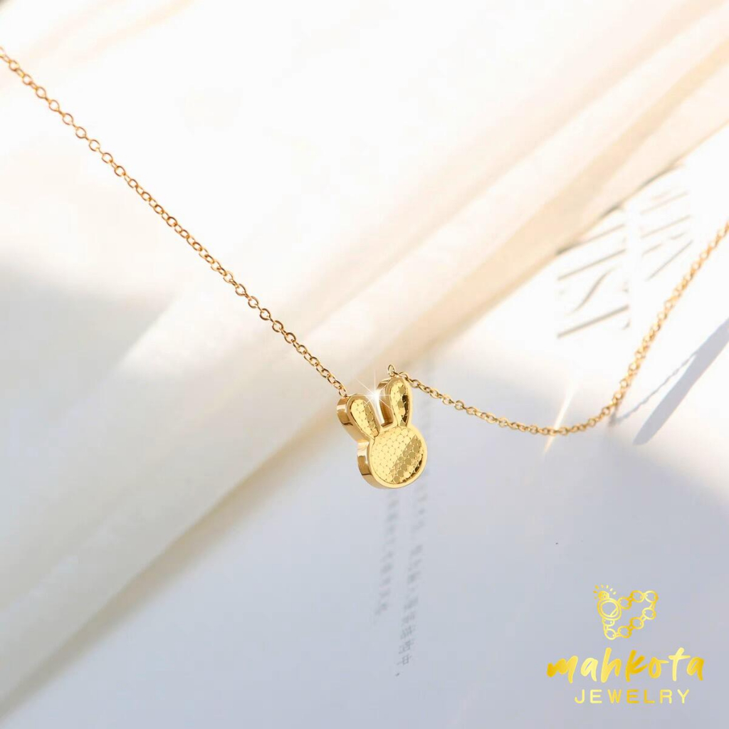 Jual K100 Kalung Titanium Premium Liontin Mouse Unik Lucu trend Terbaru ...