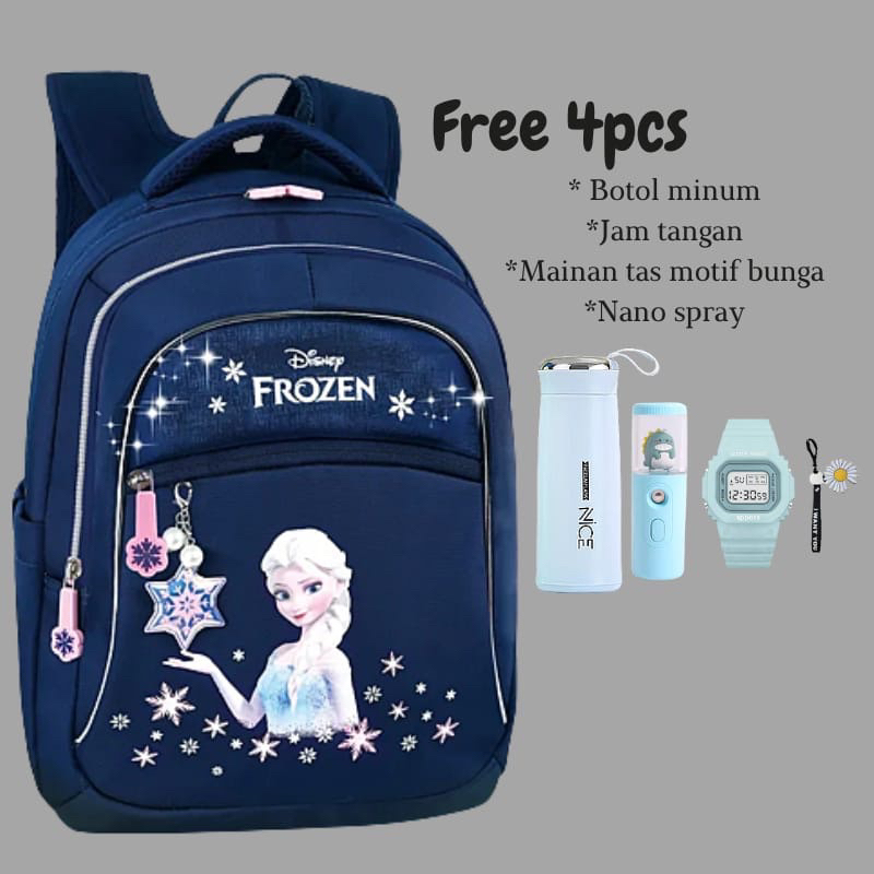 Jual Pipit grosir Tas Ransel Sekolah Anak Perempuan Tk Sd Smp Motif Disney Frozen | Shopee Indonesia