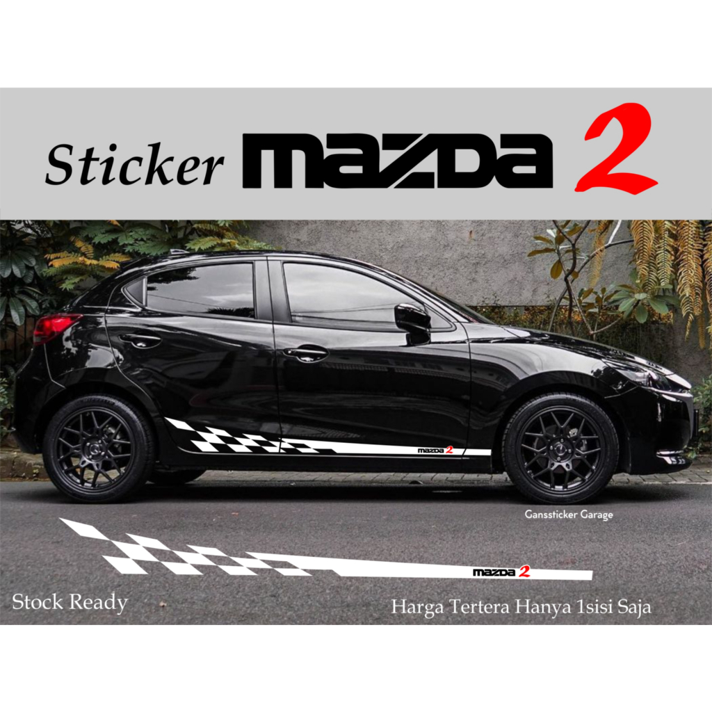 Jual sticker mazda 2 aksesories mazda 2 | Shopee Indonesia
