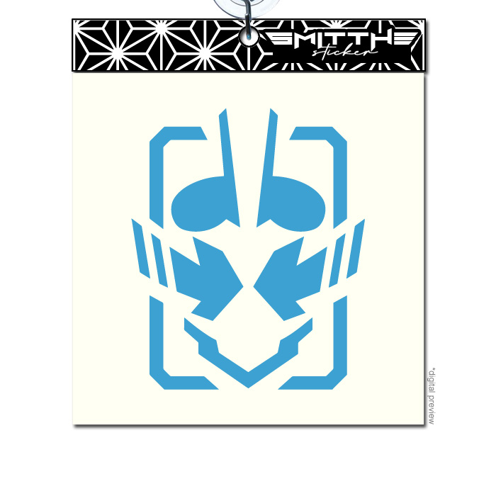Jual Stiker Kamen Rider Gotchard Logo kamenrider Cutting Sticker Decal ...